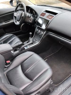 Blue Mazda 6 2009 in Daugavpils, with an engine capacity of 2.20 L and mileage of 385 thousand km for 2200 €, photo 5 on AUTOMOTO.COM.LV
