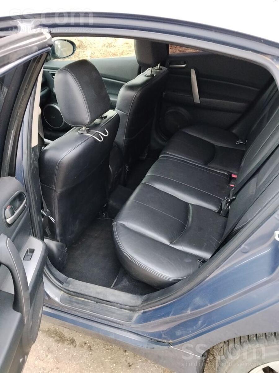 Blue Mazda 6 2009 in Daugavpils, with an engine capacity of 2.20 L and mileage of 385 thousand km for 2200 €, photo 6 on AUTOMOTO.COM.LV