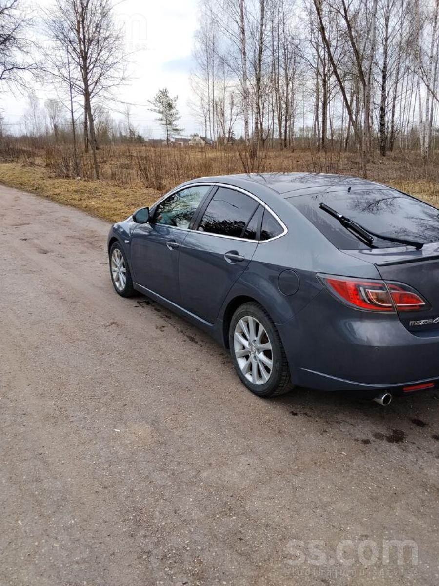 Blue Mazda 6 2009 in Daugavpils, with an engine capacity of 2.20 L and mileage of 385 thousand km for 2200 €, photo 10 on AUTOMOTO.COM.LV