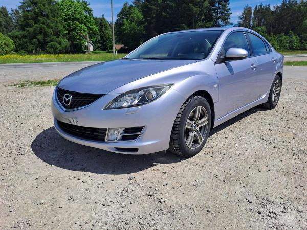 Blue Mazda 6 2009 in Radviliskis, with an engine capacity of 2.00 L and mileage of 210 thousand km for 3300 €, photo 2 on AUTOMOTO.COM.LV