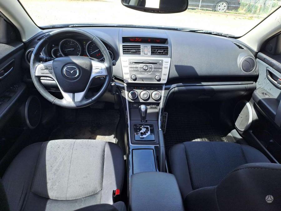 Blue Mazda 6 2009 in Radviliskis, with an engine capacity of 2.00 L and mileage of 210 thousand km for 3300 €, photo 10 on AUTOMOTO.COM.LV