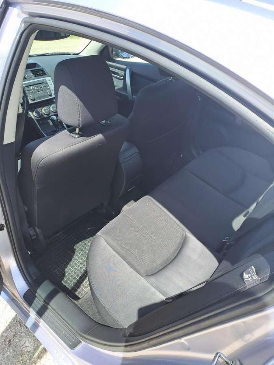 Blue Mazda 6 2009 in Radviliskis, with an engine capacity of 2.00 L and mileage of 210 thousand km for 3300 €, photo 13 on AUTOMOTO.COM.LV