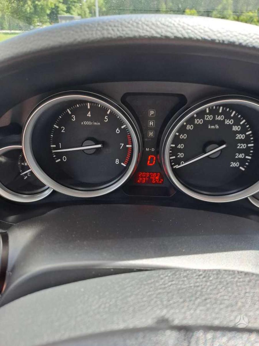 Blue Mazda 6 2009 in Radviliskis, with an engine capacity of 2.00 L and mileage of 210 thousand km for 3300 €, photo 15 on AUTOMOTO.COM.LV