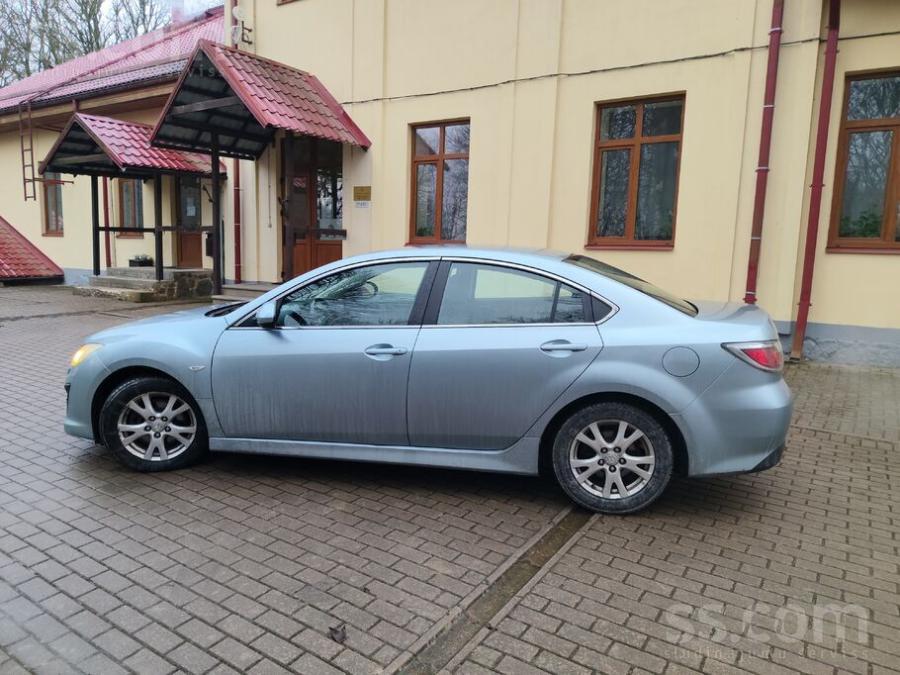 Blue Mazda 6 2011 in Saldus, with an engine capacity of 2.20 L and mileage of 411 thousand km for 1350 €, photo 3 on AUTOMOTO.COM.LV