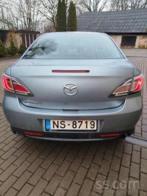 Blue Mazda 6 2011 in Saldus, with an engine capacity of 2.20 L and mileage of 411 thousand km for 1350 €, photo 6 on AUTOMOTO.COM.LV