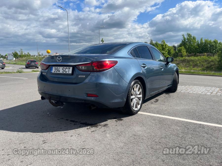 Zils Mazda 6 2013 Tallina, ar dzinēja tilpumu 2.20 L un nobraukumu 266 tūkst. km par 5300 €, foto 5 vietnē AUTOMOTO.COM.LV