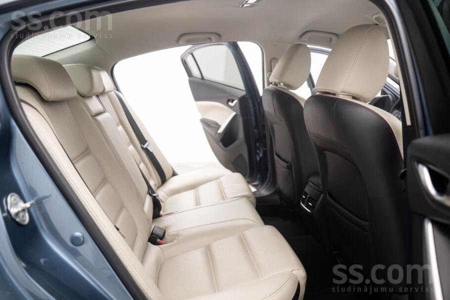 Zils Mazda 6 2013 Rīga, ar dzinēja tilpumu 2.20 L un nobraukumu 239 tūkst. km par 6699 €, foto 10 vietnē AUTOMOTO.COM.LV