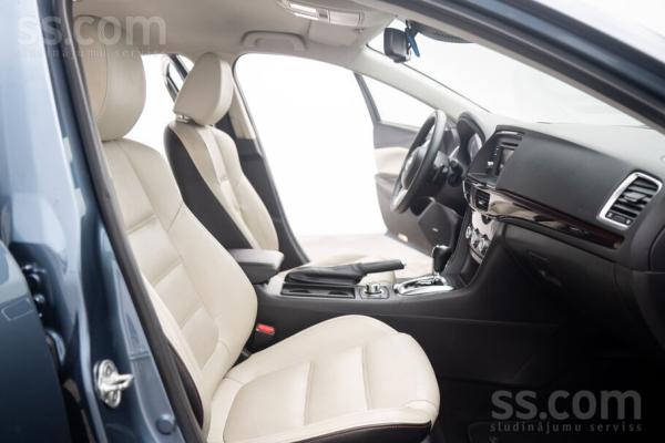 Zils Mazda 6 2013 Rīga, ar dzinēja tilpumu 2.20 L un nobraukumu 239 tūkst. km par 6699 €, foto 10 vietnē AUTOMOTO.COM.LV