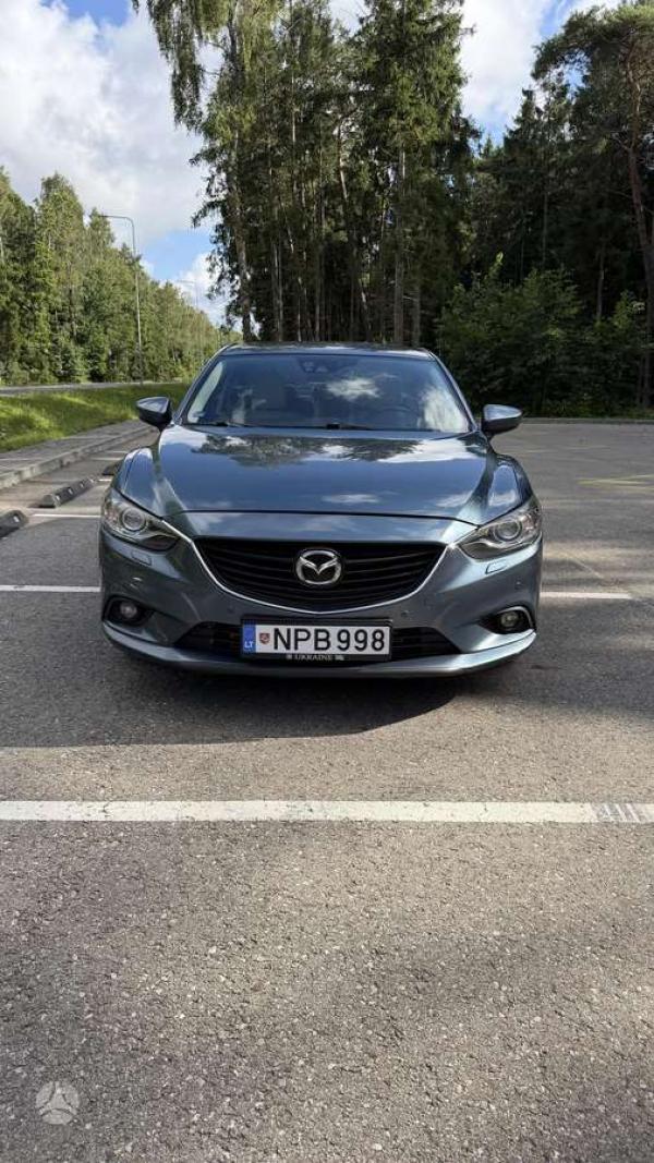 Blue Mazda 6 2013 in Klaipeda, with an engine capacity of 2.19 L and mileage of 209 thousand km for 6900 €, photo 1 on AUTOMOTO.COM.LV