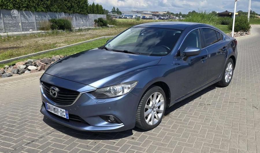 Синий Мазда 6 2014 в Таураге, объемом двигателя 2.18 л и пробегом 193 тыс. км за 4800 €, фото 4 на AUTOMOTO.COM.LV