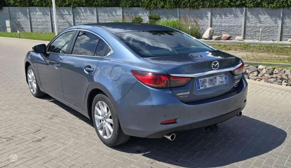 Blue Mazda 6 2014 in Taurage, with an engine capacity of 2.18 L and mileage of 193 thousand km for 4800 €, photo 6 on AUTOMOTO.COM.LV