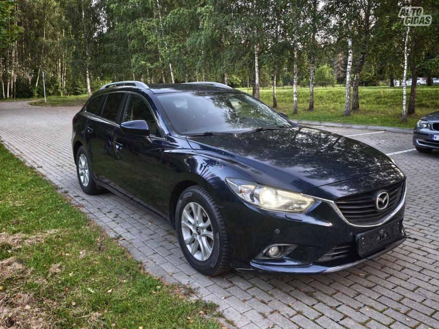 Синий Мазда 6 2014 в Паневежис, объемом двигателя 2.20 л и пробегом 300 тыс. км за 3950 €, фото 4 на AUTOMOTO.COM.LV
