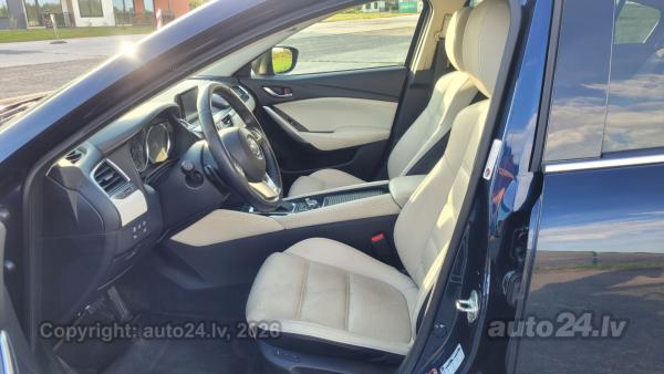 Blue Mazda 6 2015 in Tallinn, with an engine capacity of 2.20 L and mileage of 160 thousand km for 10990 €, photo 8 on AUTOMOTO.COM.LV