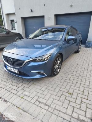 Blue Mazda 6 2016 in Kaunas, with an engine capacity of 2.50 L and mileage of 192 thousand km for 10400 €, photo  on AUTOMOTO.COM.LV