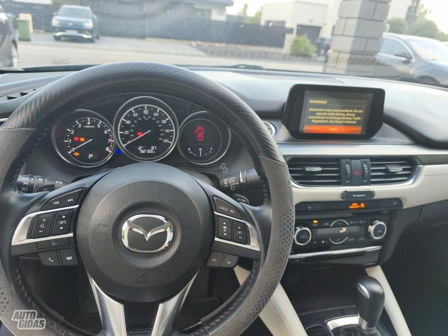Zils Mazda 6 2016 Kauņa, ar dzinēja tilpumu 2.50 L un nobraukumu 192 tūkst. km par 10400 €, foto 3 vietnē AUTOMOTO.COM.LV