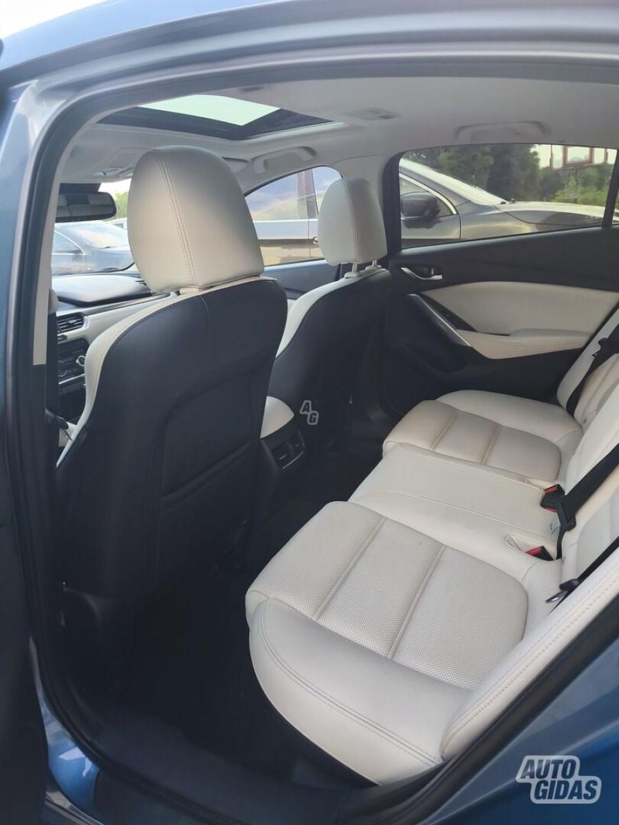 Zils Mazda 6 2016 Kauņa, ar dzinēja tilpumu 2.50 L un nobraukumu 192 tūkst. km par 10400 €, foto 5 vietnē AUTOMOTO.COM.LV