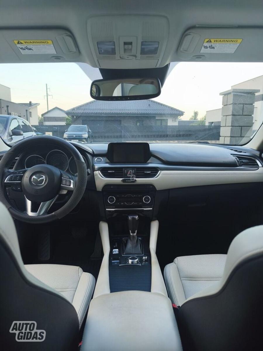 Zils Mazda 6 2016 Kauņa, ar dzinēja tilpumu 2.50 L un nobraukumu 192 tūkst. km par 10400 €, foto 6 vietnē AUTOMOTO.COM.LV