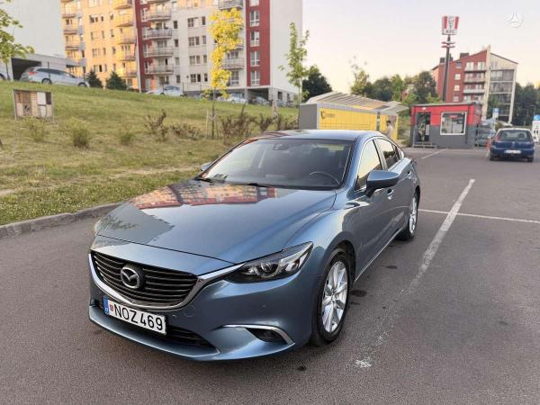 Zils Mazda 6 2016 Viļņa, ar dzinēja tilpumu 2.19 L un nobraukumu 204 tūkst. km par 6950 €, foto 1 vietnē AUTOMOTO.COM.LV