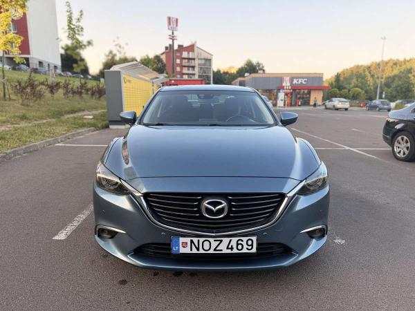 Zils Mazda 6 2016 Viļņa, ar dzinēja tilpumu 2.19 L un nobraukumu 204 tūkst. km par 6950 €, foto 2 vietnē AUTOMOTO.COM.LV