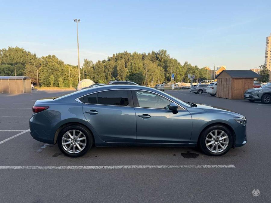 Blue Mazda 6 2016 in Vilnius, with an engine capacity of 2.19 L and mileage of 204 thousand km for 6950 €, photo 5 on AUTOMOTO.COM.LV