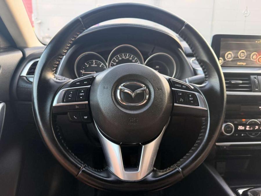 Blue Mazda 6 2016 in Vilnius, with an engine capacity of 2.19 L and mileage of 204 thousand km for 6950 €, photo 23 on AUTOMOTO.COM.LV