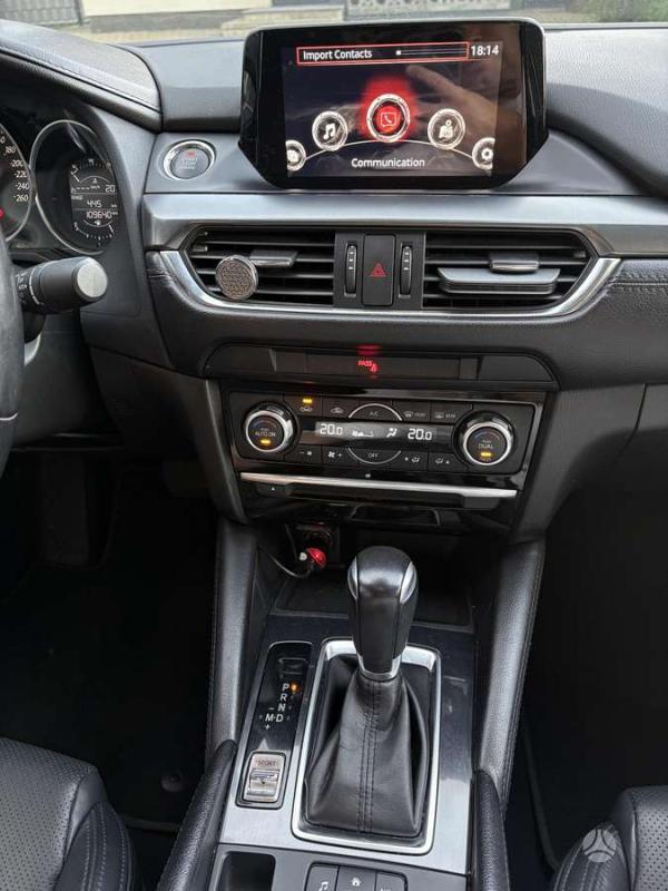 Zils Mazda 6 2017 Kauņa, ar dzinēja tilpumu 2.49 L un nobraukumu 109 tūkst. km par 10900 €, foto 11 vietnē AUTOMOTO.COM.LV