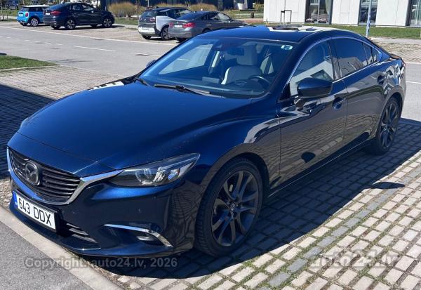 Blue Mazda 6 2018 in Tallinn, with an engine capacity of 2.20 L and mileage of 188 thousand km for 16990 €, photo 1 on AUTOMOTO.COM.LV