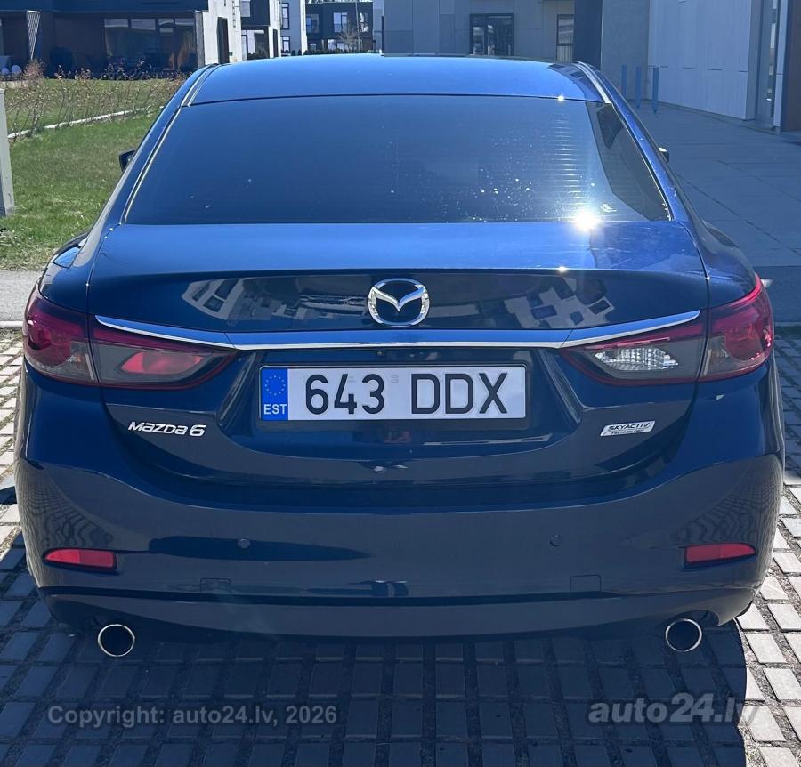 Zils Mazda 6 2018 Tallina, ar dzinēja tilpumu 2.20 L un nobraukumu 188 tūkst. km par 16990 €, foto 6 vietnē AUTOMOTO.COM.LV