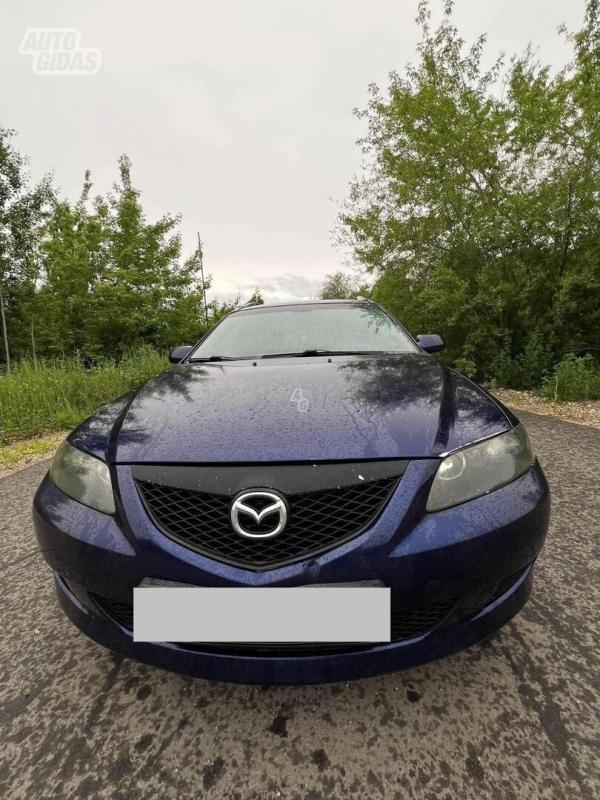 Blue Mazda 6 2003 in Panevezys, with an engine capacity of 2.00 L and mileage of 342 thousand km for 850 €, photo 1 on AUTOMOTO.COM.LV