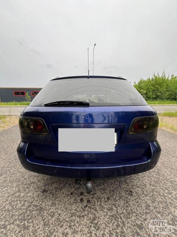 Blue Mazda 6 2003 in Panevezys, with an engine capacity of 2.00 L and mileage of 342 thousand km for 850 €, photo 3 on AUTOMOTO.COM.LV