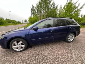 Blue Mazda 6 2003 in Panevezys, with an engine capacity of 2.00 L and mileage of 342 thousand km for 850 €, photo 7 on AUTOMOTO.COM.LV