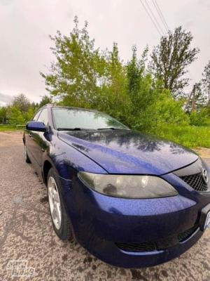 Blue Mazda 6 2003 in Panevezys, with an engine capacity of 2.00 L and mileage of 342 thousand km for 850 €, photo 8 on AUTOMOTO.COM.LV