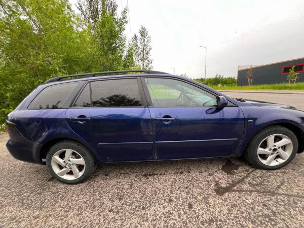 Zils Mazda 6 2003 Panevēža, ar dzinēja tilpumu 2.00 L un nobraukumu 342 tūkst. km par 850 €, foto 4 vietnē AUTOMOTO.COM.LV