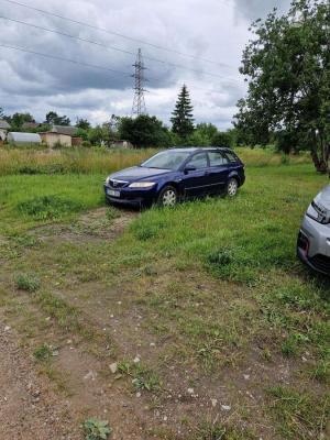 Синий Мазда 6 2005 в Клайпеда, объемом двигателя 2.00 л и пробегом 187 тыс. км за 1000 €, фото 3 на AUTOMOTO.COM.LV