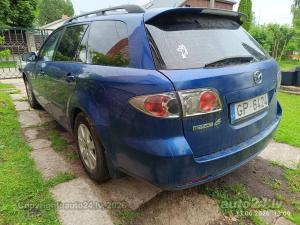 Zils Mazda 6 2006 Rīga, ar dzinēja tilpumu 2.30 L un nobraukumu 272 tūkst. km par 750 €, foto 6 vietnē AUTOMOTO.COM.LV