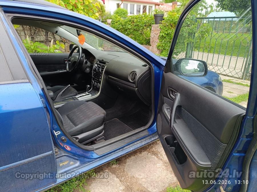 Zils Mazda 6 2006 Rīga, ar dzinēja tilpumu 2.30 L un nobraukumu 272 tūkst. km par 750 €, foto 7 vietnē AUTOMOTO.COM.LV