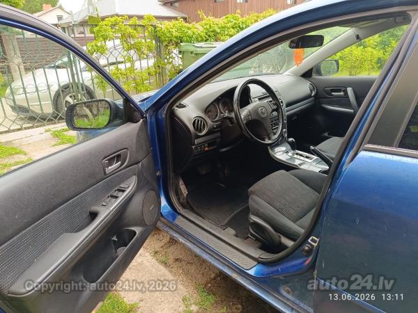 Blue Mazda 6 2006 in Riga, with an engine capacity of 2.30 L and mileage of 272 thousand km for 750 €, photo 10 on AUTOMOTO.COM.LV