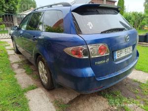 Zils Mazda 6 2006 Rīga, ar dzinēja tilpumu 2.30 L un nobraukumu 272 tūkst. km par 550 €, foto 11 vietnē AUTOMOTO.COM.LV