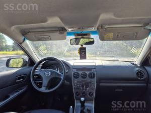 Blue Mazda 6 2006 in Jekabpils, with an engine capacity of 2.00 L and mileage of 223 thousand km for 990 €, photo 6 on AUTOMOTO.COM.LV