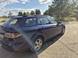 Blue Mazda 6 2006 in Jekabpils, with an engine capacity of 2.00 L and mileage of 223 thousand km for 990 €, photo 7 on AUTOMOTO.COM.LV
