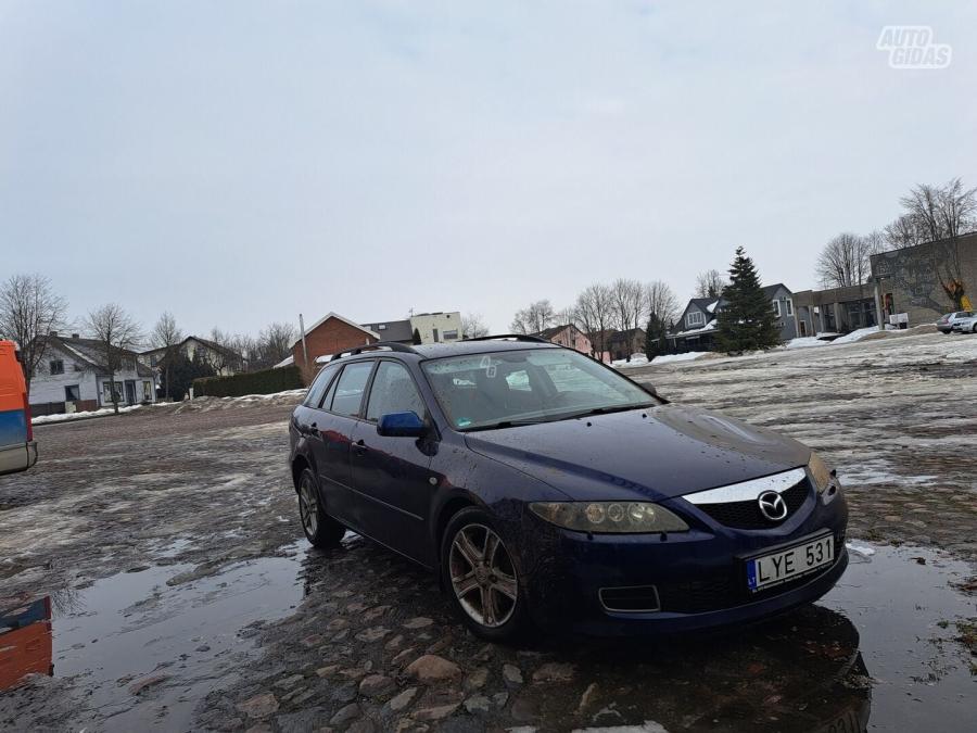 Zils Mazda 6 2007 Šilutė, ar dzinēja tilpumu 2.00 L un nobraukumu 214 tūkst. km par 370 €, foto 1 vietnē AUTOMOTO.COM.LV
