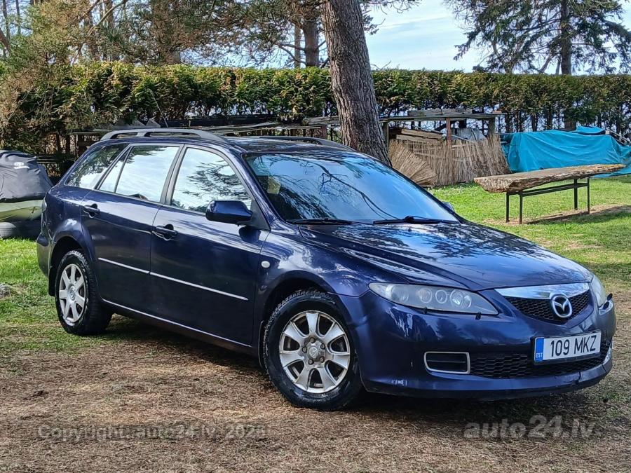Zils Mazda 6 2007 Tallina, ar dzinēja tilpumu 2.00 L un nobraukumu 202 tūkst. km par 1299 €, foto 4 vietnē AUTOMOTO.COM.LV