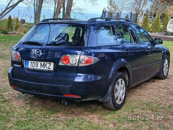 Zils Mazda 6 2007 Tallina, ar dzinēja tilpumu 2.00 L un nobraukumu 202 tūkst. km par 1299 €, foto 5 vietnē AUTOMOTO.COM.LV