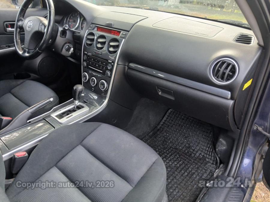Zils Mazda 6 2007 Tallina, ar dzinēja tilpumu 2.00 L un nobraukumu 202 tūkst. km par 1299 €, foto 12 vietnē AUTOMOTO.COM.LV