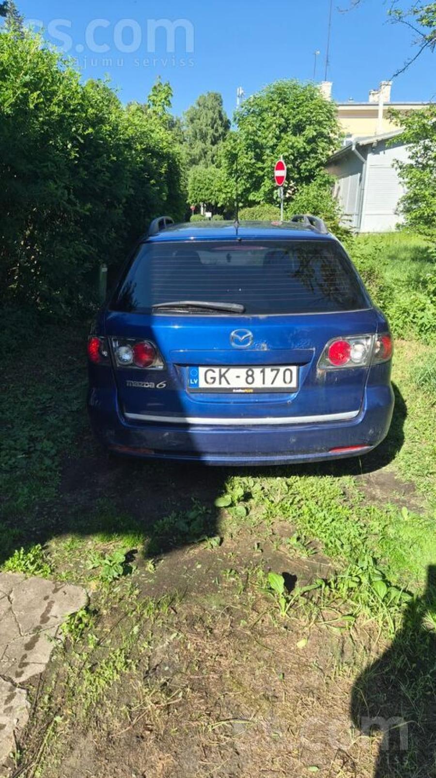 Blue Mazda 6 2007 in Riga, with an engine capacity of 1.90 L and mileage of 230 thousand km for 650 €, photo 1 on AUTOMOTO.COM.LV
