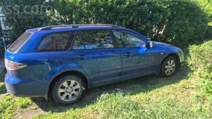 Blue Mazda 6 2007 in Riga, with an engine capacity of 1.90 L and mileage of 230 thousand km for 650 €, photo 3 on AUTOMOTO.COM.LV