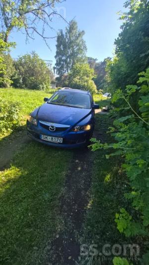 Blue Mazda 6 2007 in Riga, with an engine capacity of 1.90 L and mileage of 230 thousand km for 650 €, photo 4 on AUTOMOTO.COM.LV