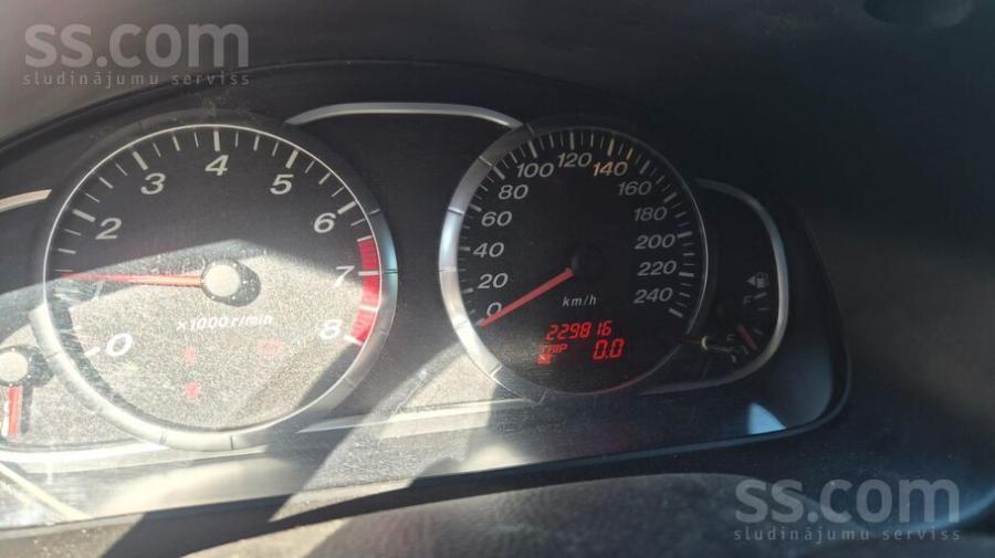 Blue Mazda 6 2007 in Riga, with an engine capacity of 1.90 L and mileage of 230 thousand km for 650 €, photo 5 on AUTOMOTO.COM.LV