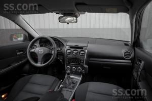 Синий Мазда 6 2007 в Талси, объемом двигателя 2.00 л и пробегом 331 тыс. км за 1590 €, фото 9 на AUTOMOTO.COM.LV