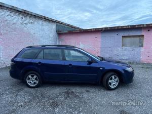 Blue Mazda 6 2007 in Tallinn, with an engine capacity of 2.00 L and mileage of 366 thousand km for 1100 €, photo 4 on AUTOMOTO.COM.LV